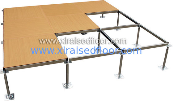 Durable Raised Computer Flooring , Raised Access Floor Tiles 610mm