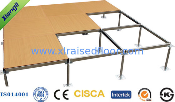 Durable Raised Computer Flooring , Raised Access Floor Tiles 610mm