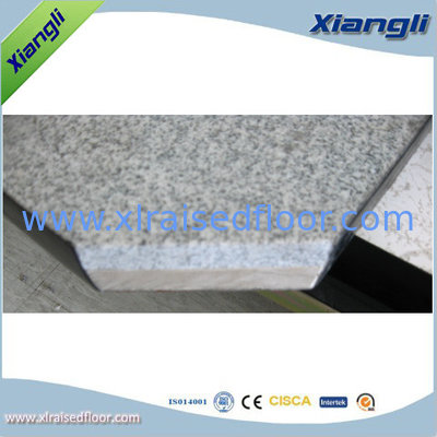 Granite Finish Raised Metal Floor / Raised Access Flooring Fireproof