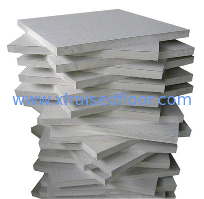 Calcium Sulphate Raised Floor Tiles Raised Flooring for Server Room , Thermal Insulation