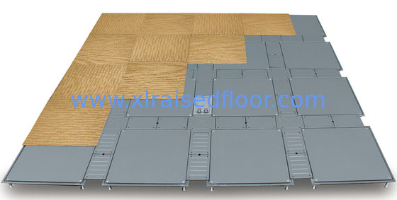 Anti Static Trunking Raised Floor System For Security Union Plaza