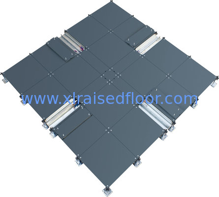 500mm Fireproof Steel Raised Floor / Raised Access Flooring Systems