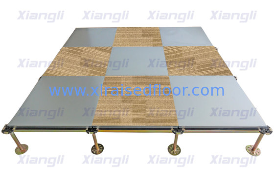 Anti Static Wood Core Encapsulated Raised Floor with Round Head Pedestal