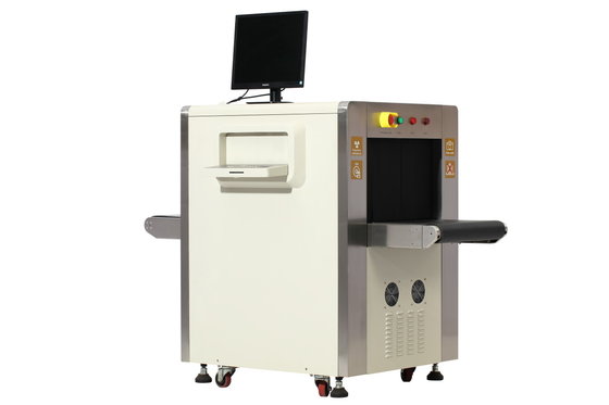 Single Energy Small Size Security Baggage Scanner SF5030A For Hotel Upward Orientation