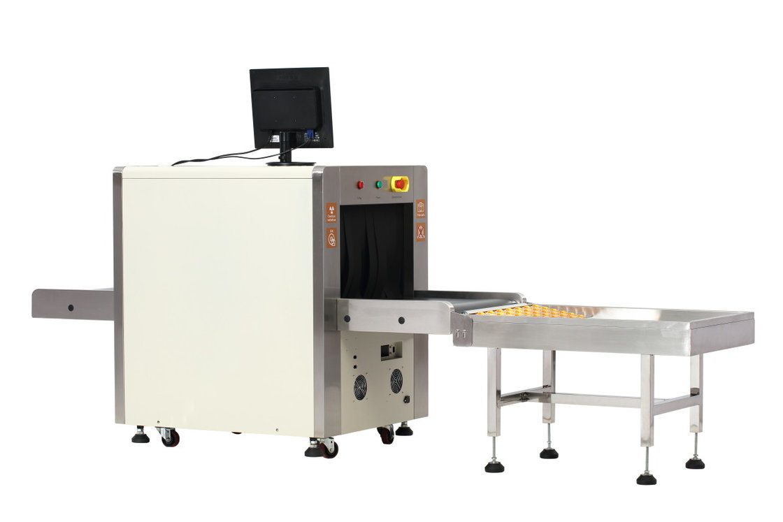 600 * 400 Mm Airport X Ray Scanner , 150 KG 0.22m / s Conveyor X Ray Scanning Machine