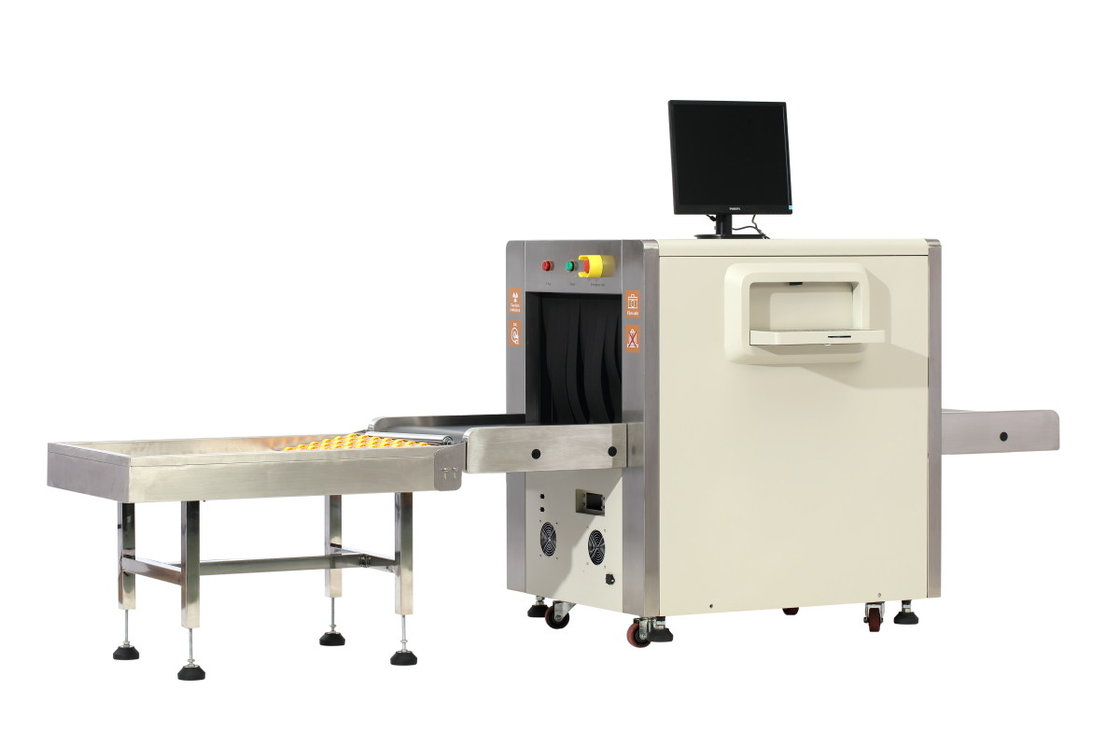 L shaped array detector 24bit X Ray Baggage Scanner With 19 Inch Screen