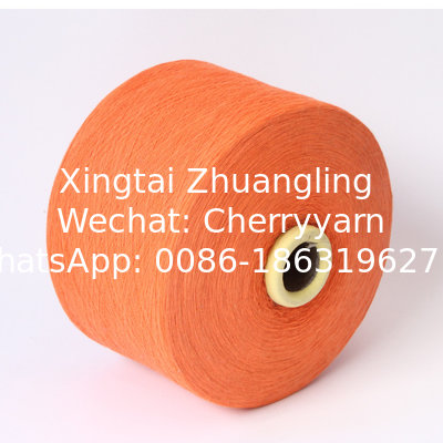 Factory price cheap price cotton yarn crochet yarn dyed spun polyester yarn making carpet