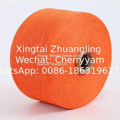 Ne16s/1 65%cotton 35%polyester soft socks yarn pure cotton recycled yarn