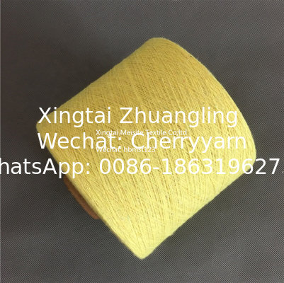 Wholesaler China factory price Ne10/1 yellow gloves polyester cotton yarn