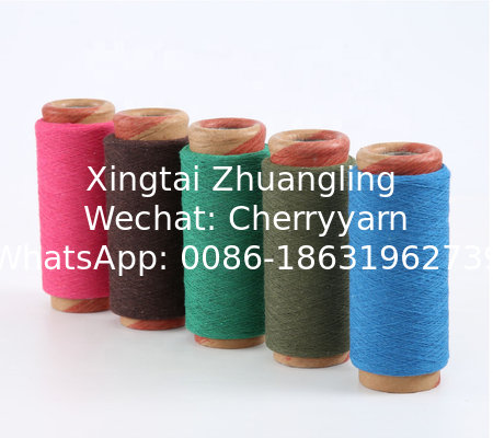 High quality factory 10s grey open end blended polyester cotton glove yarn
