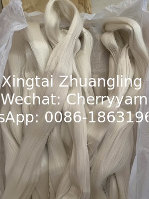 Raw Silk yarn 20/22D Mulberry raw Silk yarn 4A 5A 6A for Knitting and weaving from CHina