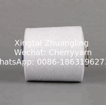 Factory price Ne 6/1 gloves yarn recycled cotton polyester yarn for knitting fabric