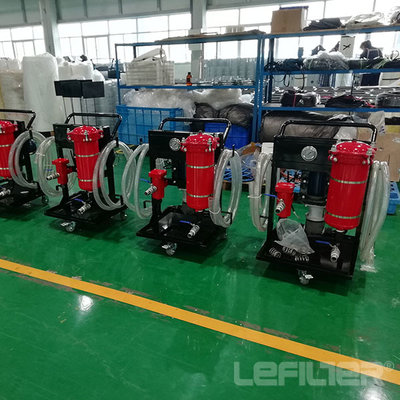 hydraulic oil suction filtration unit oil purifier cart machine