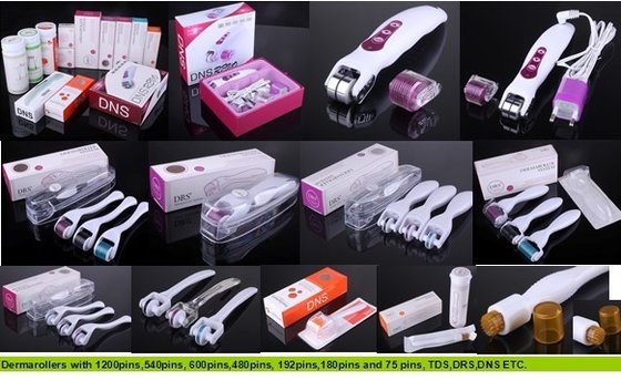 1080 pins TDS dermaroller microneedles skin nursing system