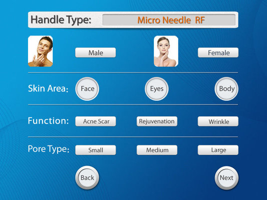 Stretch Mark Removal Laser IPL RF Skin Tightening Fractional RF Microneedle 2MHz
