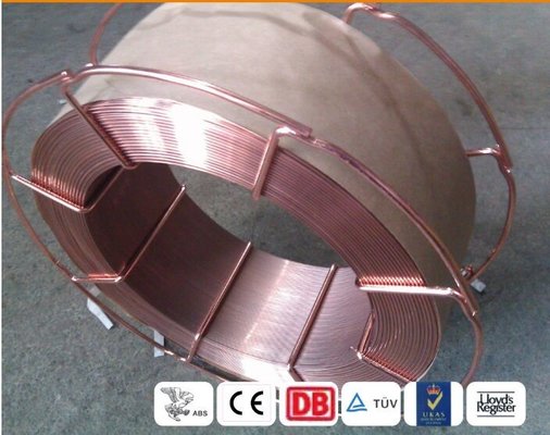 copper coated mild steel Co2 gas shielded welding wire mig mag welding wire er70s-6