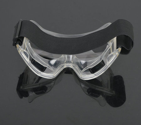 Protective Anti-Fog Safety glasses with Wide-Vision, Extra Soft, Adjustable & Lightweight,Clear lenses
