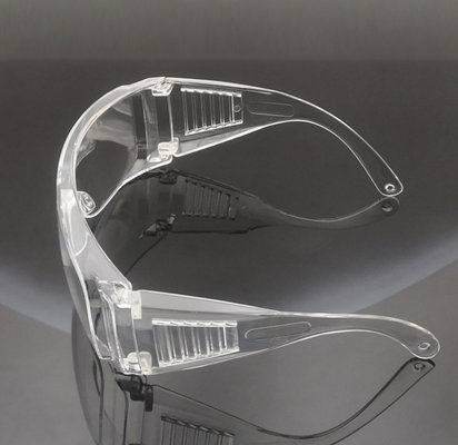 Anti-fog Safety Glasses with Clear Scratch Resistant Wrap-Around Lenses No-Slip Grips UV Protection Adjustable Eyewear
