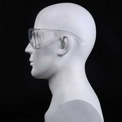 Anti-Fog Protective Safety glasses Clear Lens Wide-Vision Adjustable Chemical Splash Eye Protective Soft Lightweight