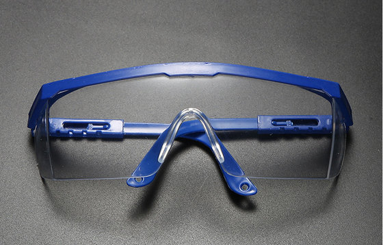 professional safety glasses eye protection with clear, fog-free, scratch-resistant and UV protective coated lenses