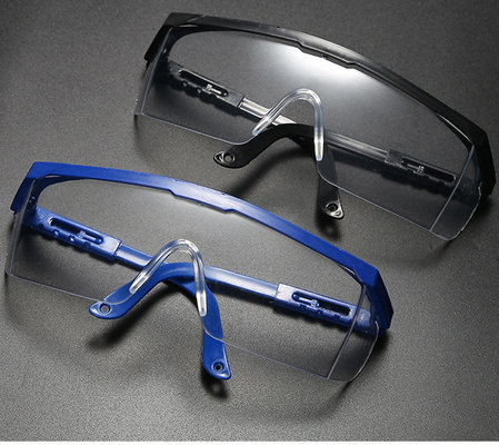 Hight Quality Anti-Virus Anti-Fog and Anti-Scratch Lens Safety Glasses Goggles in Stock