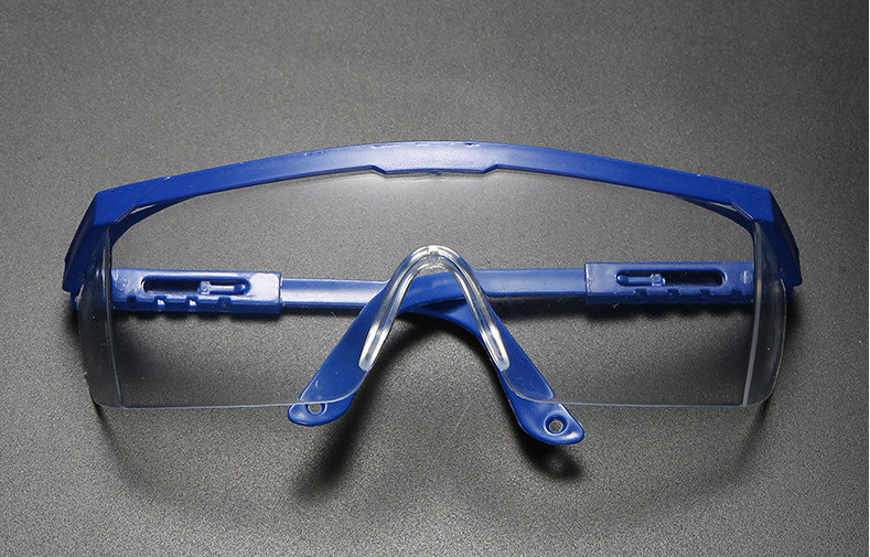 professional safety glasses eye protection with clear, fog-free, scratch-resistant and UV protective coated lenses