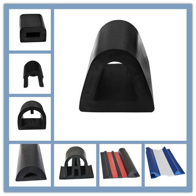 D or Shaped Pier Fender and Ship Scuff
