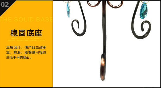 Home decoration flower racks, indoor flower stand, small MINI metal plant shelf floor stand on office desk,dinning table