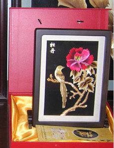 ] wheat stalk picture 23X30CM decoration home, office, hotel, wheat stalk picture,wheat straw patchwork,handicrafts,folk