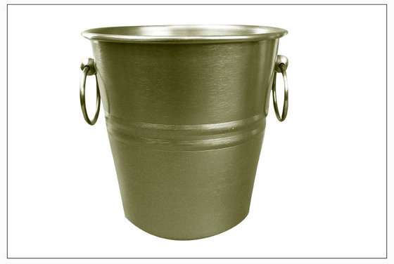 Populary Aluminum Champagne Bucket Wine Cooler ice bucket with Handle rings,   Buckets, Coolers & Holders