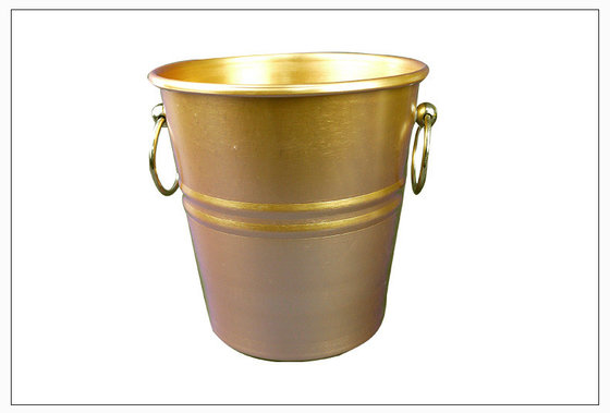 Populary Aluminum Champagne Bucket Wine Cooler ice bucket with Handle rings,   Buckets, Coolers & Holders