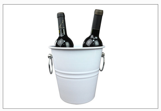 Hot Sale Ice Bucket With Bottle Opener Beer Bucket, beer cooler, Factory Price ice beer tin bucket white color