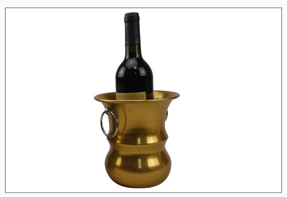 Eco-Friendly Aluminum hot sale ice bucket cooler for wine, beer,tin ice bucket open