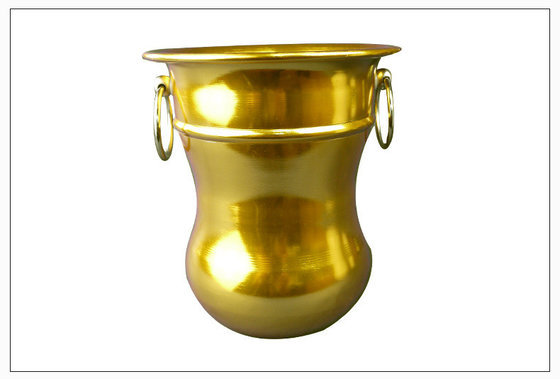 hot selling 2017 round shape champagne ice bucket, different color, OEM service Φ16xΦ10.5x17cm