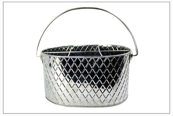 Stainless steel Ice Tools & Buckets, cooler for bar, freezing wine holder, ice better, drinks tub ,Six - lattice wine