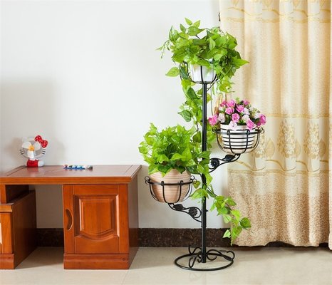 Indoor Outdoor Garden Supply Iron Flower Pot Stand for Plant,iron flower pot stand,3 tier metal flower pot stand