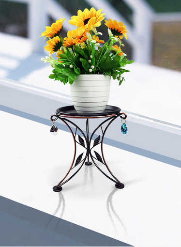 Iron Flower Pot  flower display rack, MINI flower racks, flower stand desk, coffee table,dining table