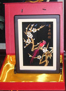 ] wheat stalk picture 23X30CM decoration home, office, hotel, wheat stalk picture,wheat straw patchwork,handicrafts,folk