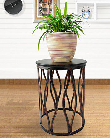 OEM ODM Fashional Metal Iron Corner Flower Pot Stand, display rack flowal simple metal indoor plant flower stand