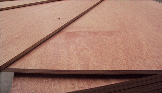 15mm 4X8 Double Sided Okoume Faced Plywood with Poplar Core E1 Glue for Cabinet Making