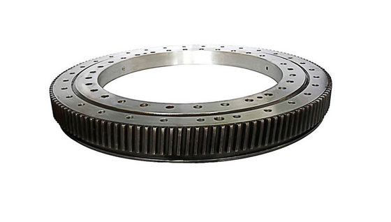 50Mn, 42CrMo Low noise crane slewing bearing with steel ring manufacture in china