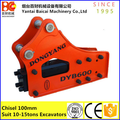 China Yantai Pterosaur side type korea quality excavator hydraulic hammer