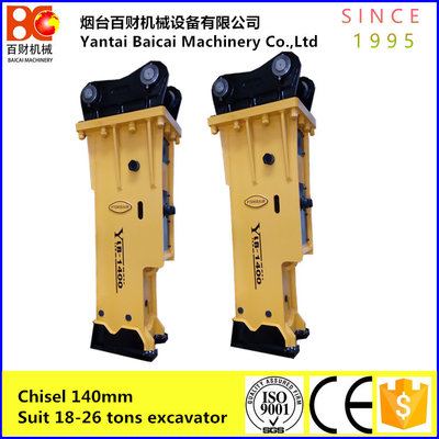 Yantai Pterosaur box type Korea quality hydraulic breaker chisel