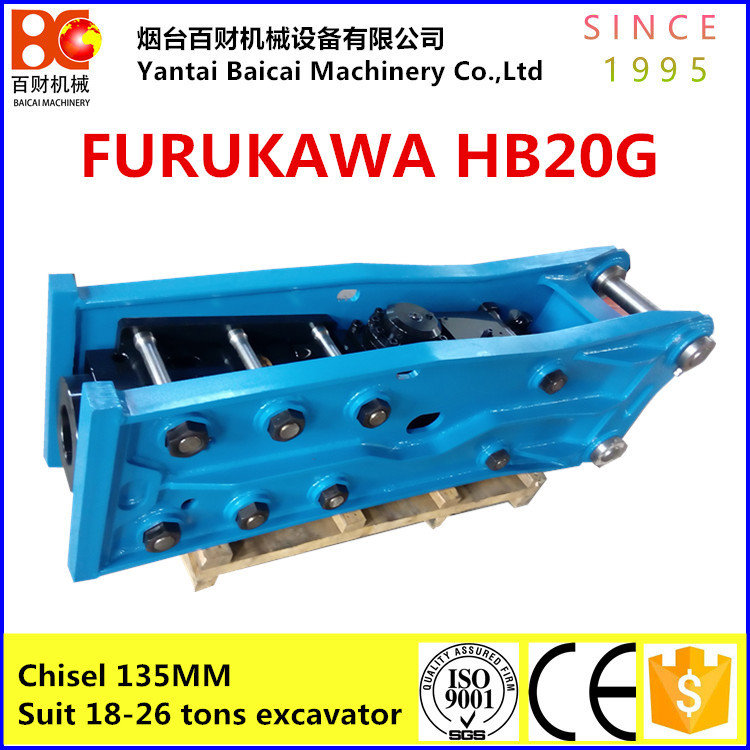 Top type hot sale korean quality excavator Furukawa HB20G breaker