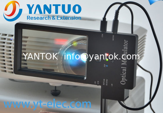 Polarization Modulator for 3D Visualization for all DLP 3D projector use passive with 3D Glasses