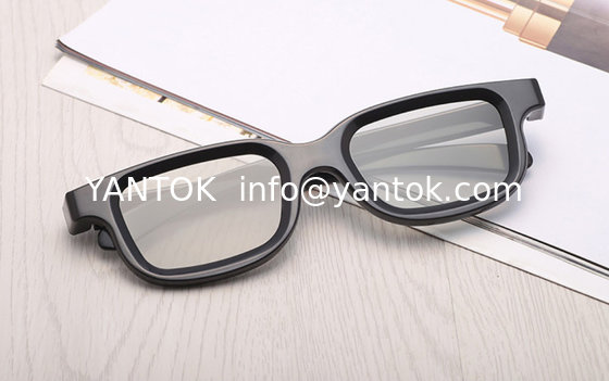 RealD 3D Plastic circular polarized long time 3d glasses for home theater  format use Passive 3D System