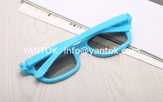 cinema RealD 3D cheaply polarized blue 3d glasses for cinema  format use Passive 3D modulator