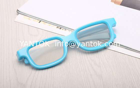 cinema RealD 3D cheaply polarized blue 3d glasses for cinema  format use Passive 3D modulator