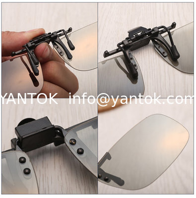 Clip-on Passive RealD 3d Glasses With Polarized Plastic Lenses for cinema or TV  Yantuo YT-PG600