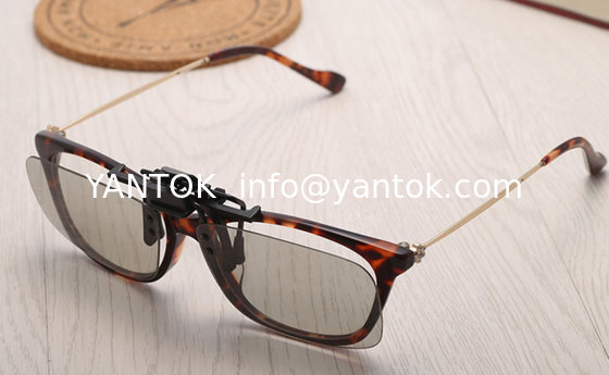 Clip-on Passive RealD 3d Glasses With Polarized Plastic Lenses for home projector or TV  Yantuo YT-PG600